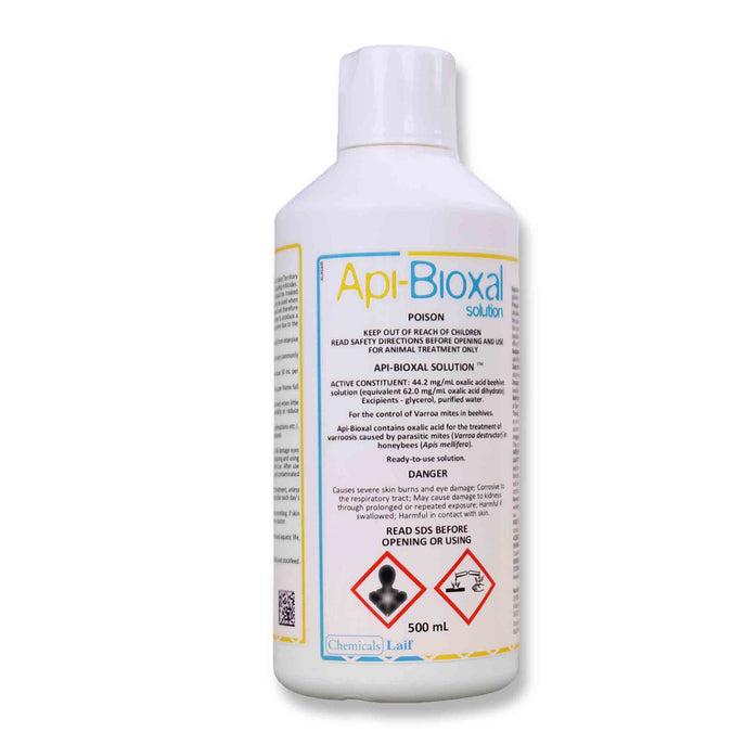 Api-Bioxal (Oxalic Acid) Hive Liquid Solution for Varroa Treatments ...