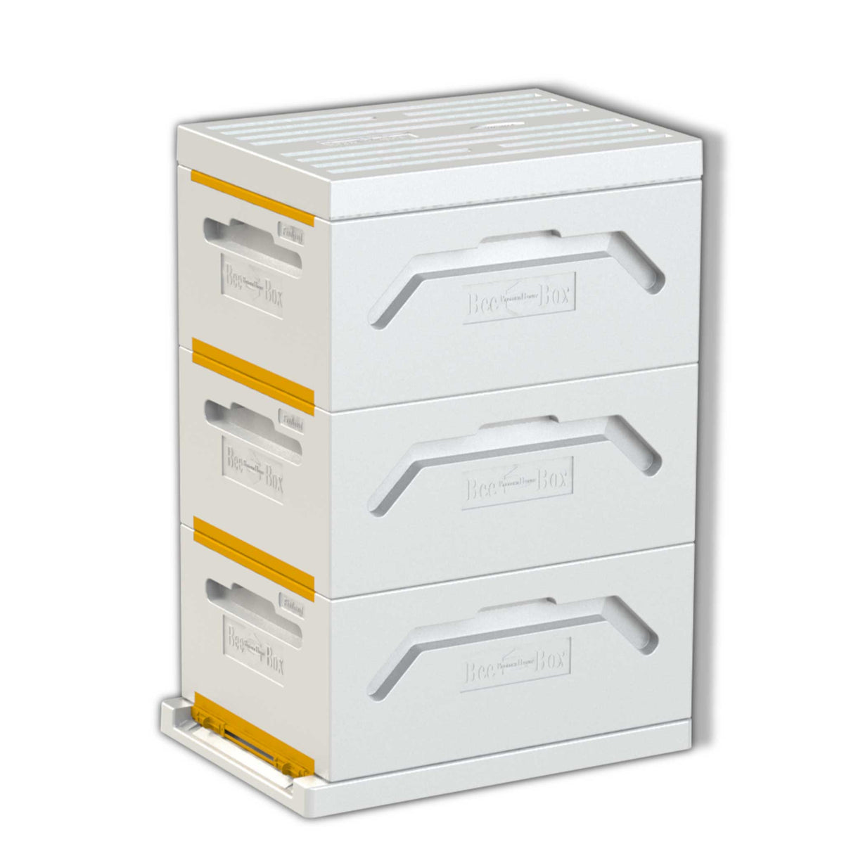 Paradise Honey 9 Frame Polystyrene Langstroth Hive with 3 Full Deep ...