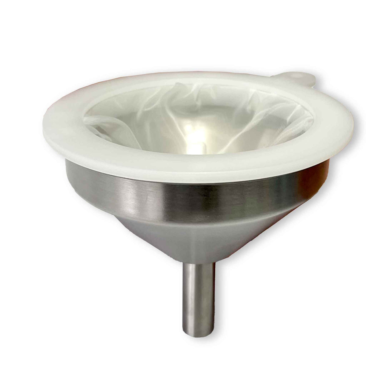 Honey Funnel Stainless-steel with Nylon Filter – Buzzbee Beekeeping