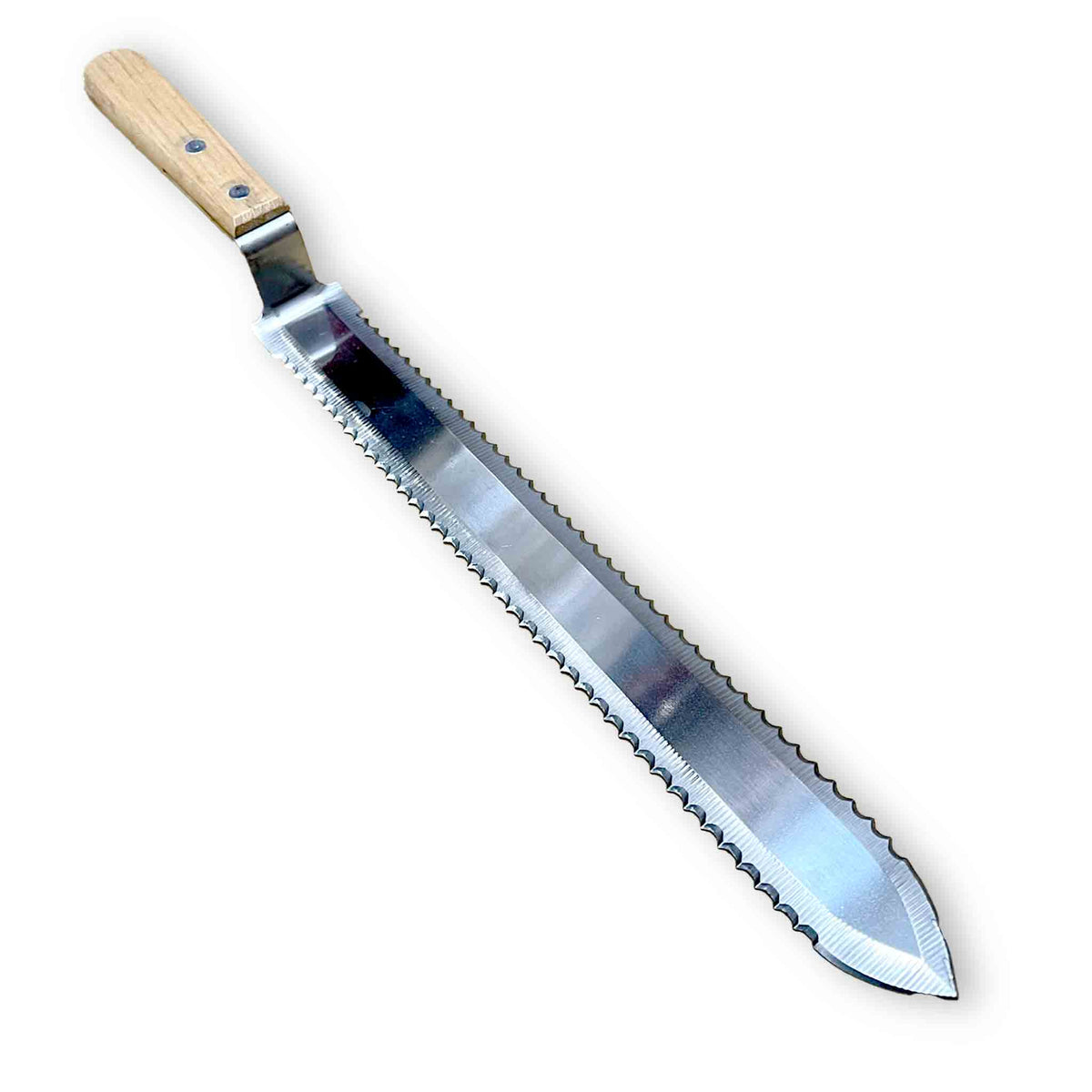 Cold Uncapping Knife Serrated- Stainless Steel - Large – Buzzbee Beekeeping