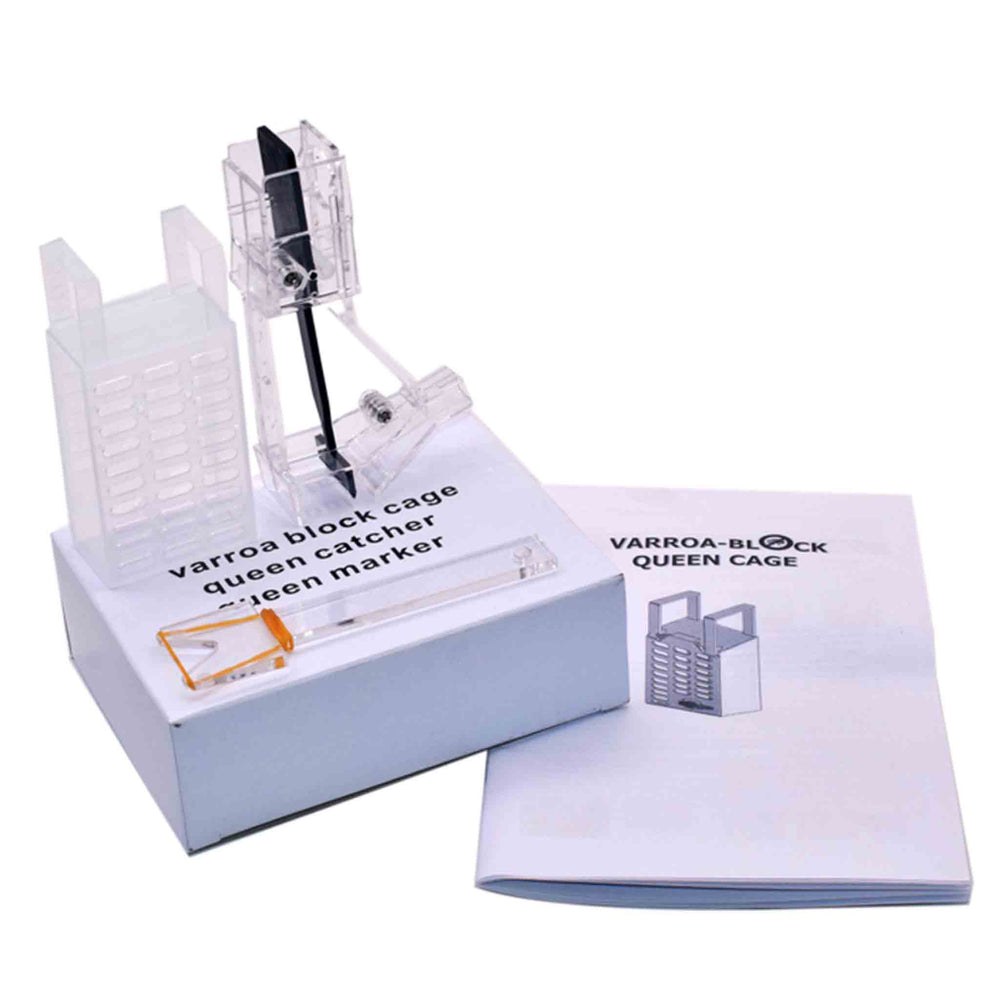 Queen Bee Isolation Cage for Forcing Brood Breaks for Varroa Treatments ...