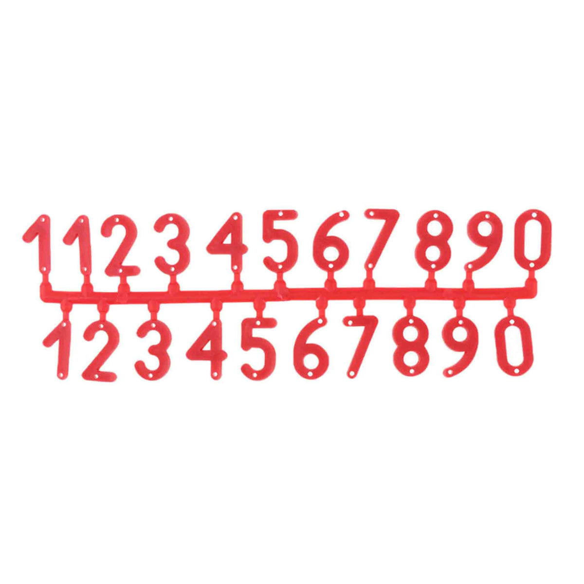 Bee Hive Red Numbers for Labelling your Hive | Buzzbee Beekeeping