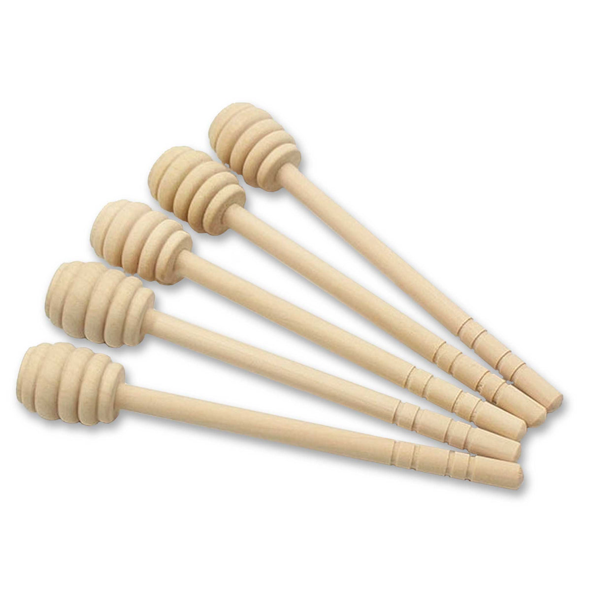 Wooden Honey Dipping Sticks (5 Pack) – Buzzbee Beekeeping