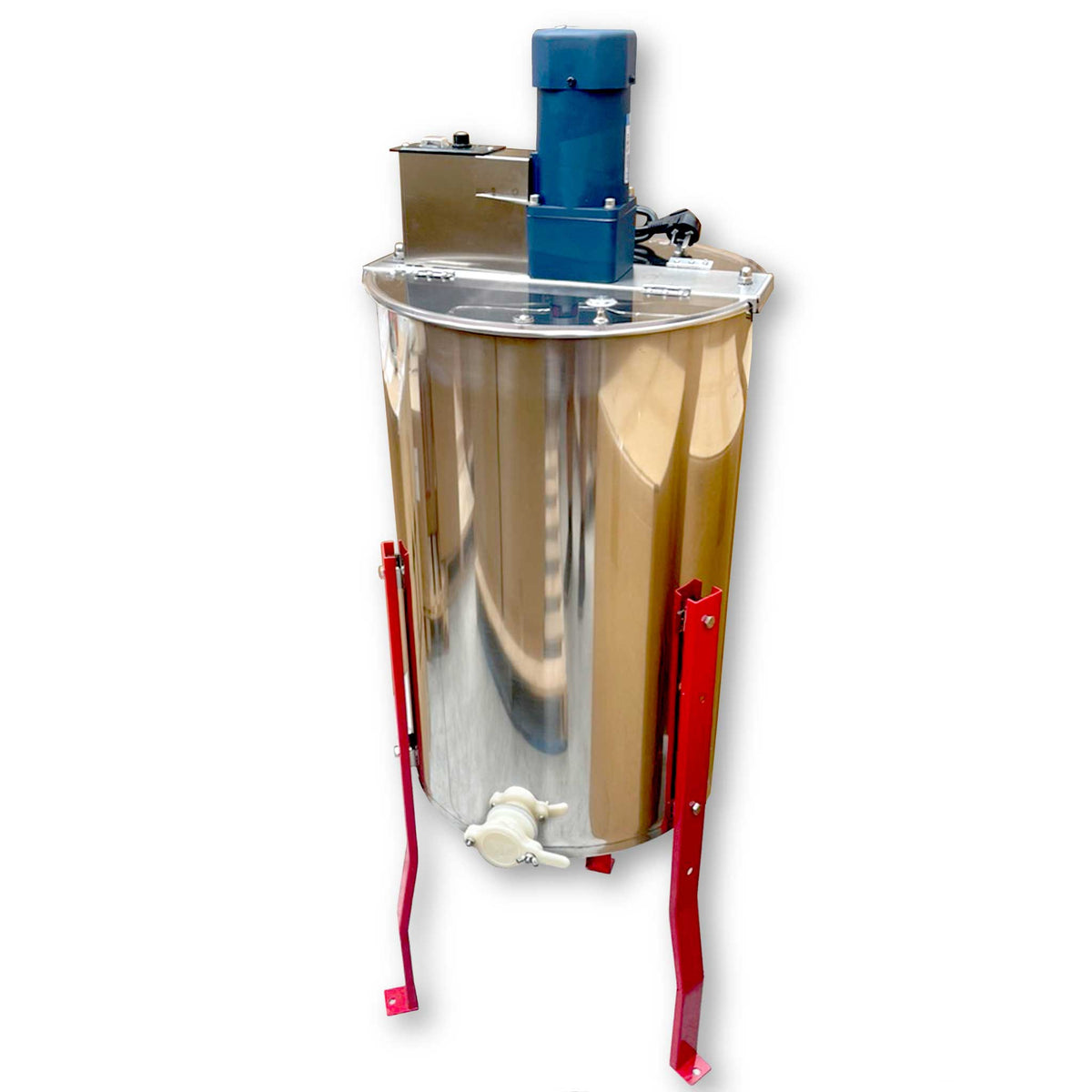 2 Frame Electric Stainless-Steel, 2 Way Spin, Honey Extractor | Buzzbee ...